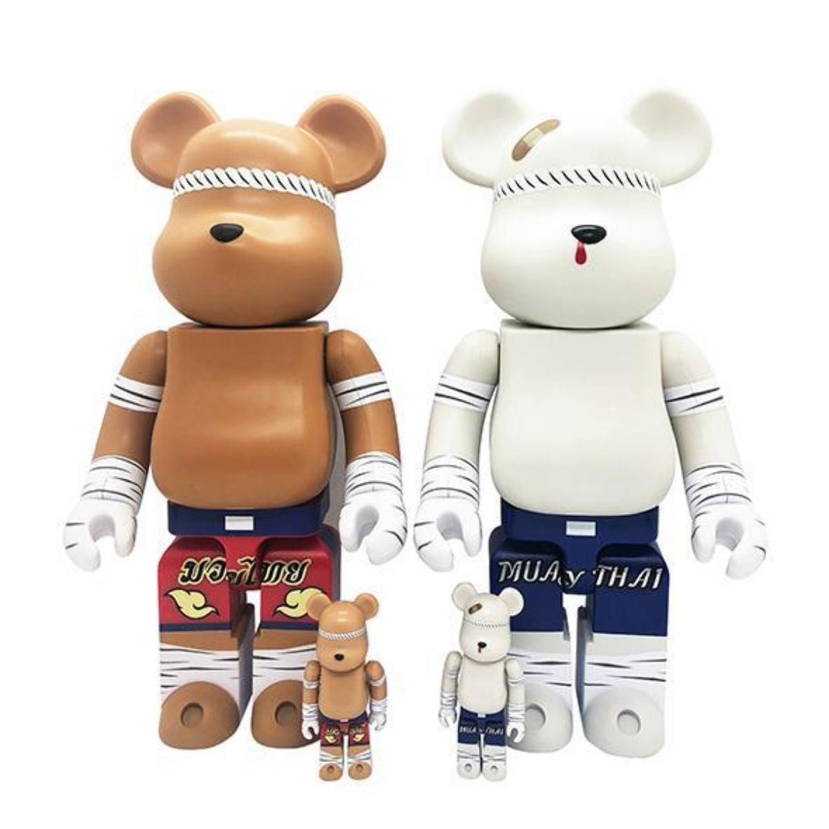 Bearbrick Muay Thai Bundle Set Of 4 – Surpriseblindbox